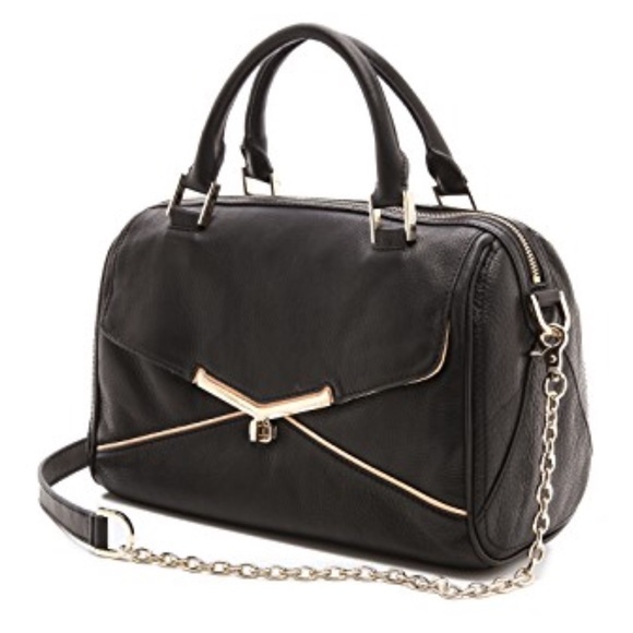 Botkier | Bags | Botkier Valentina Box Satchel Black Leather Bag F ...
